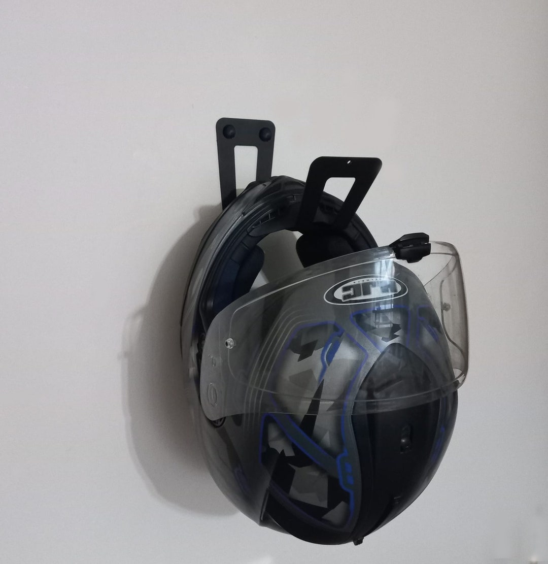 Motorcycle Helmet Holder, Motorcycle Accessories, Metal Helmet Hanger ...