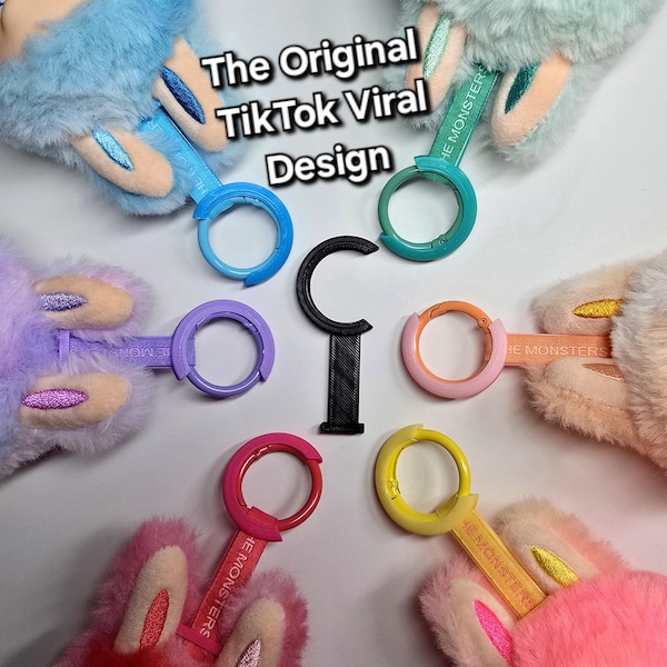 Labubu Rainbow Keychain - Etsy