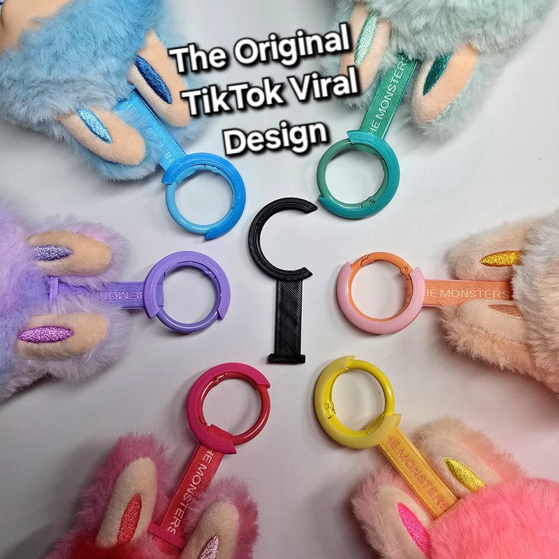 Labubu Popmart Keychains - Etsy