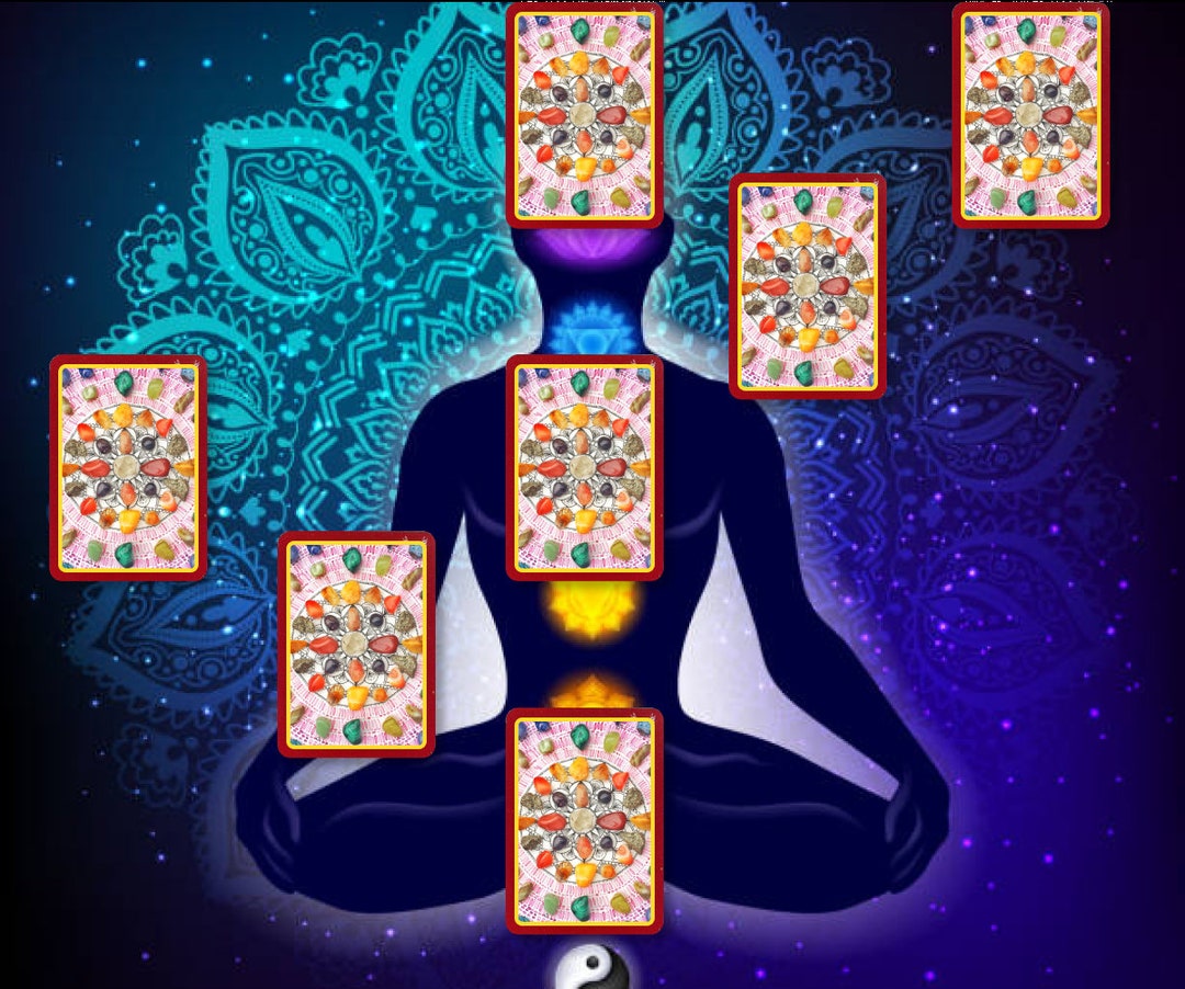 Seven Chakras Layout - Etsy