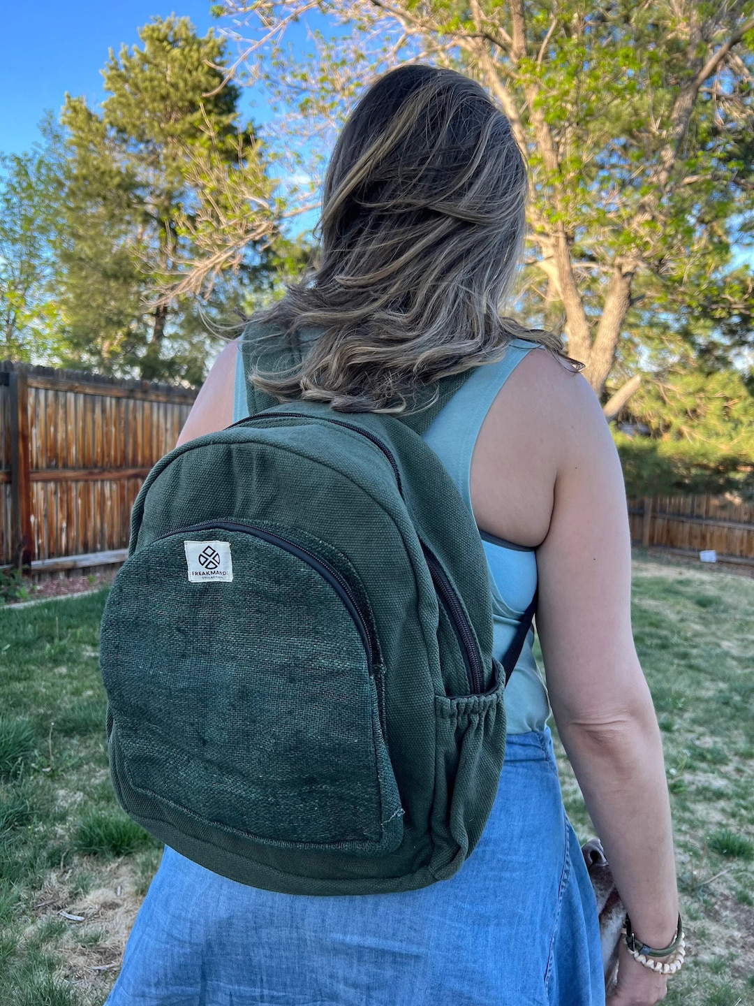 Mini Hemp Backpack Bag - Eco Friendly Unisex Rustic Durable - Etsy