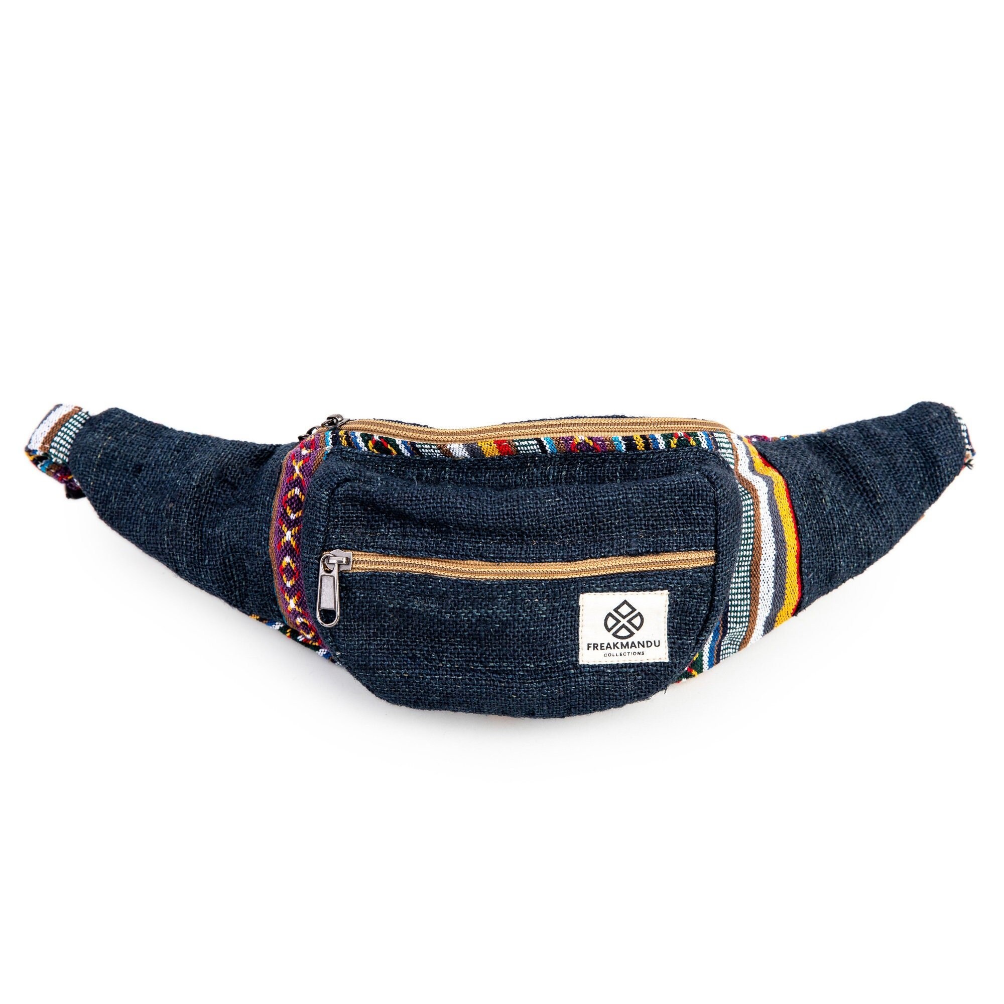 Hemp Festival Fanny Pack: Eco-friendly Boho Waist Bag - Etsy