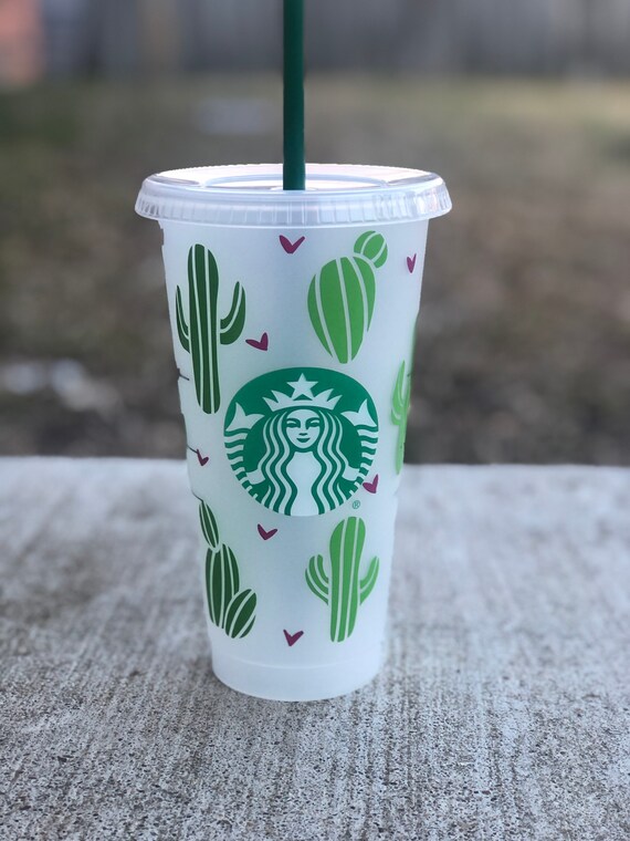Cactus Starbucks 24 Oz Cold Cup - Etsy