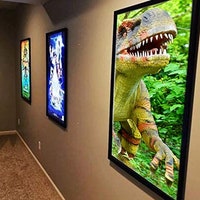 Custom LED Backlit Movie Poster Frame: Ultra-thin Light Box Display - Etsy