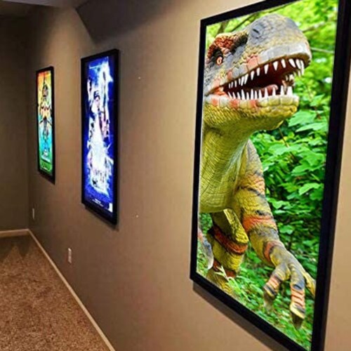 New Wall Mounted Black/silver Color Aluminum Snap Clip Frame - Etsy