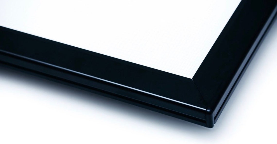 New Wall Mounted Black/silver Color Aluminum Snap Clip Frame - Etsy