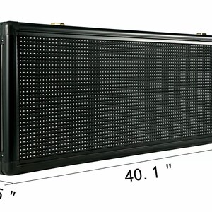 Led Sign Programmable Scrolling Sign Color Sign for Window Advertising ...