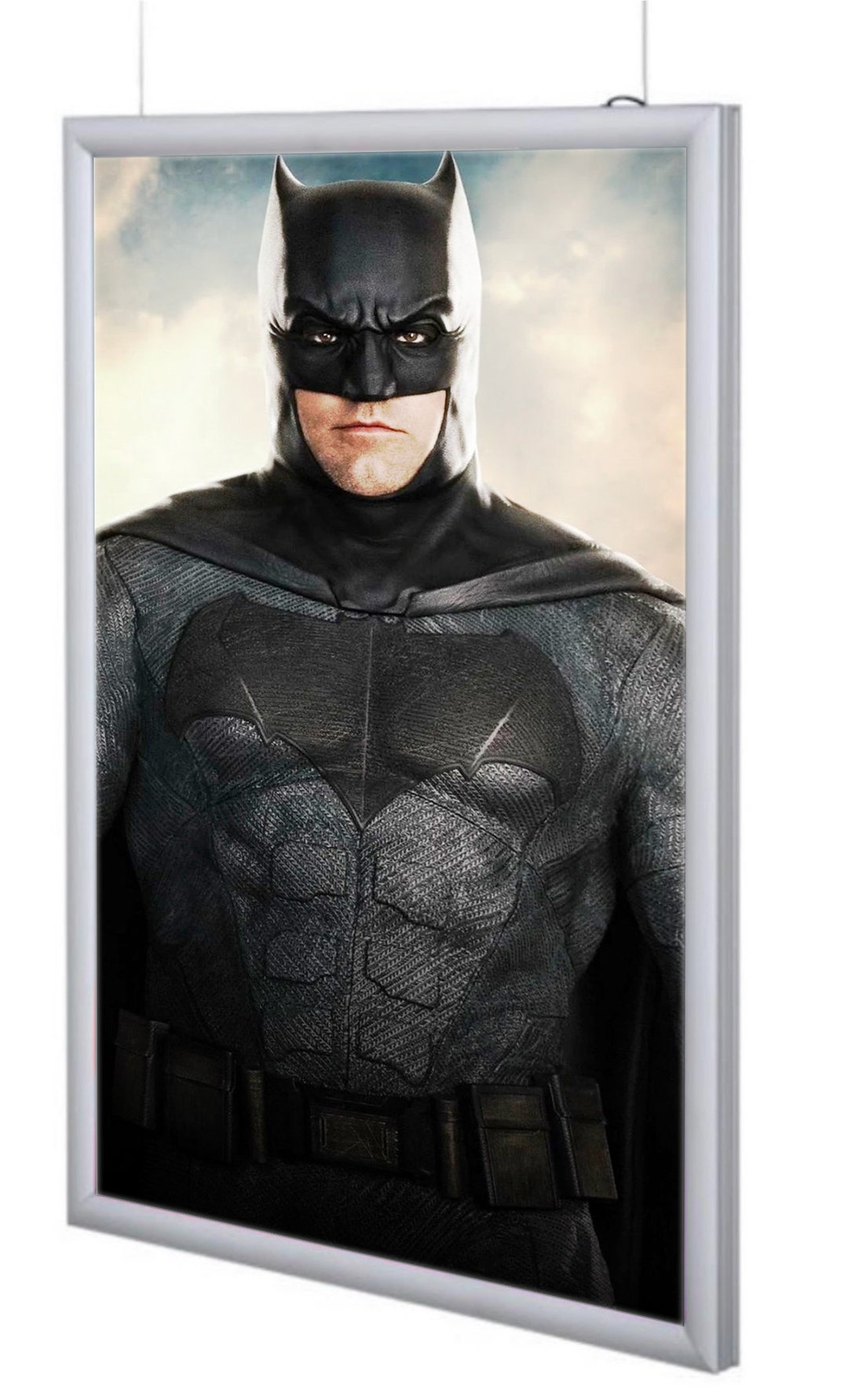 Double Sided LED Backlit Window Poster Art Picture Frame Light Box ...