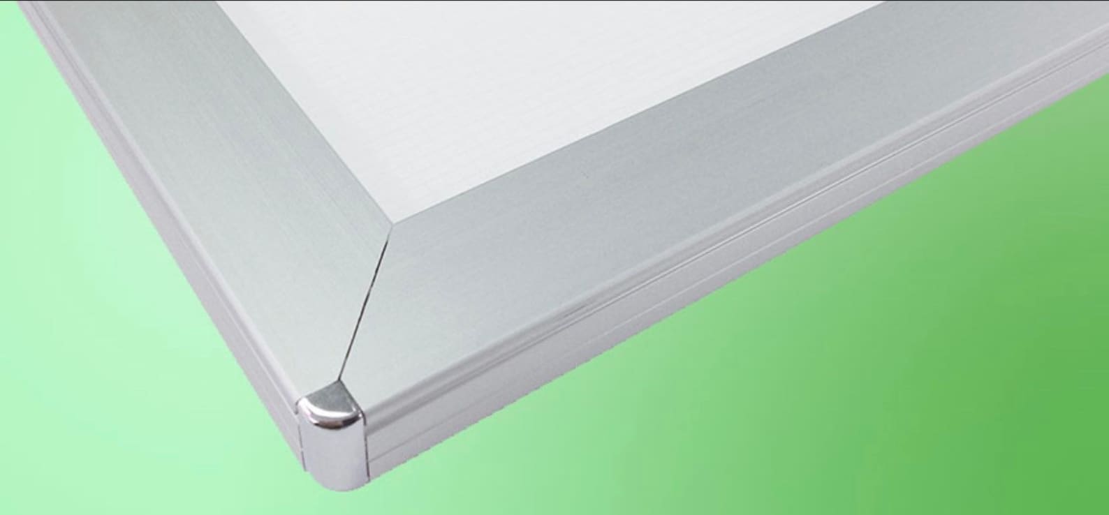 New Wall Mounted Black/silver Color Aluminum Snap Clip Frame ...