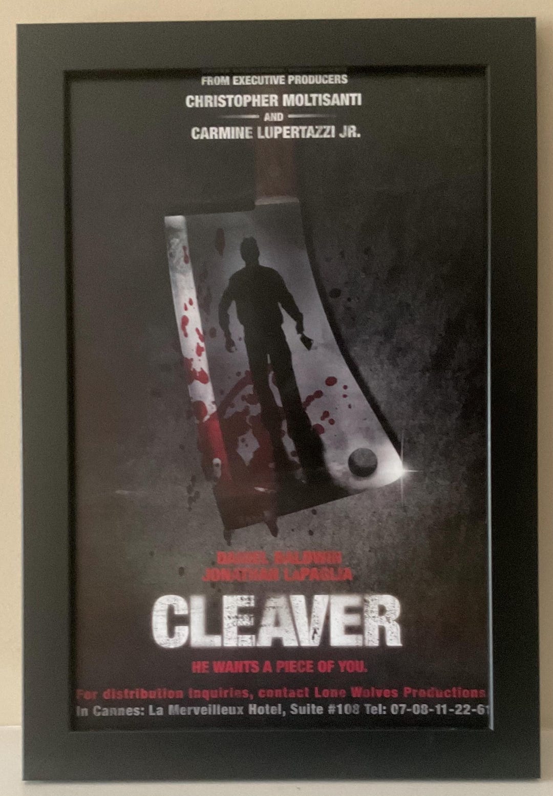 Framed Cleaver Poster: Man Cave Decor, 11"x17" Heavy Card Stock - Etsy