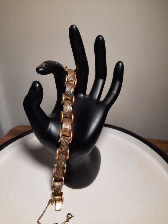 vintage damascus bracelet - Gem