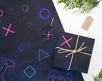 Gamer Wrapping Paper - Etsy