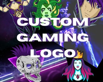 Custom Logo Gaming - Etsy