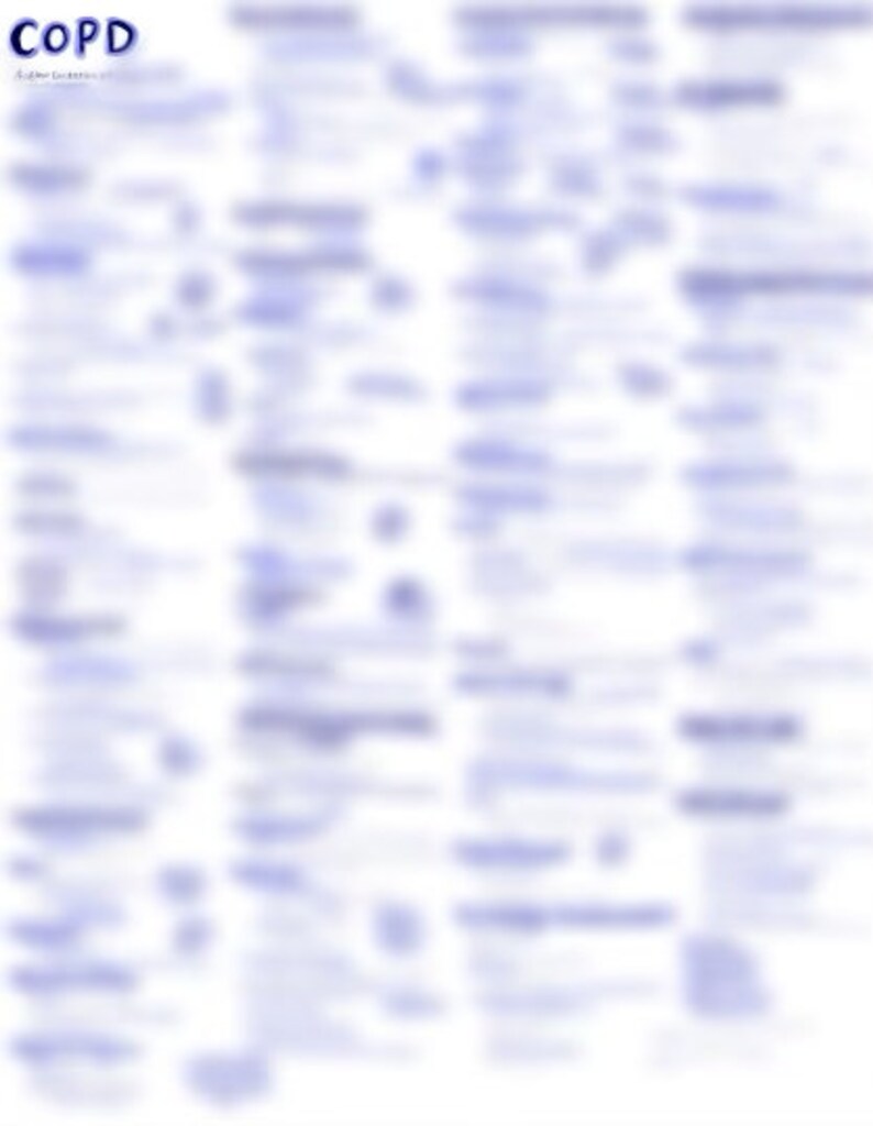 Med Surg COPD Nursing Notes Cheat Sheet - Etsy Australia