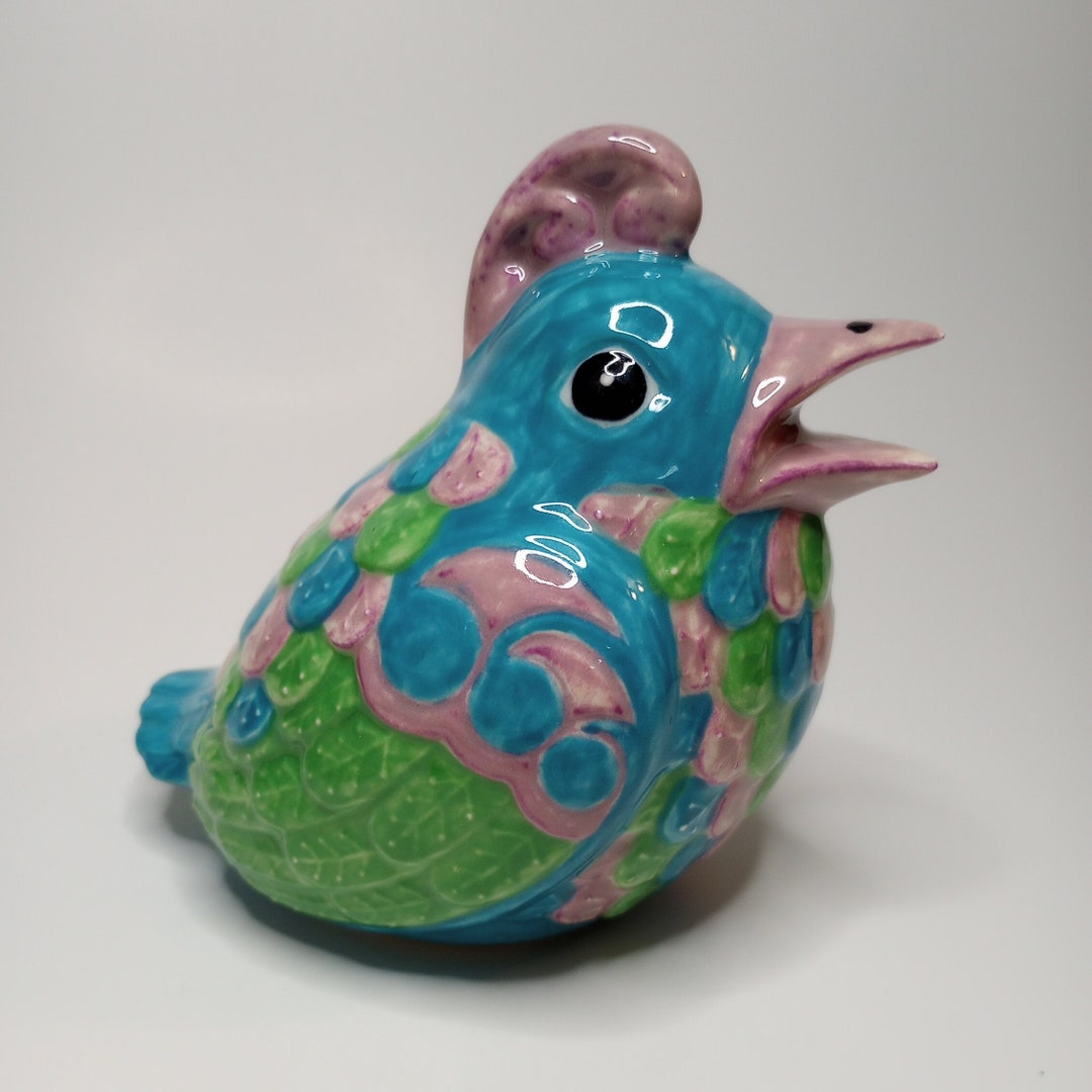 Ceramic Quail Bank - Finished or Ready to Paint Unfinished Craft Party ...