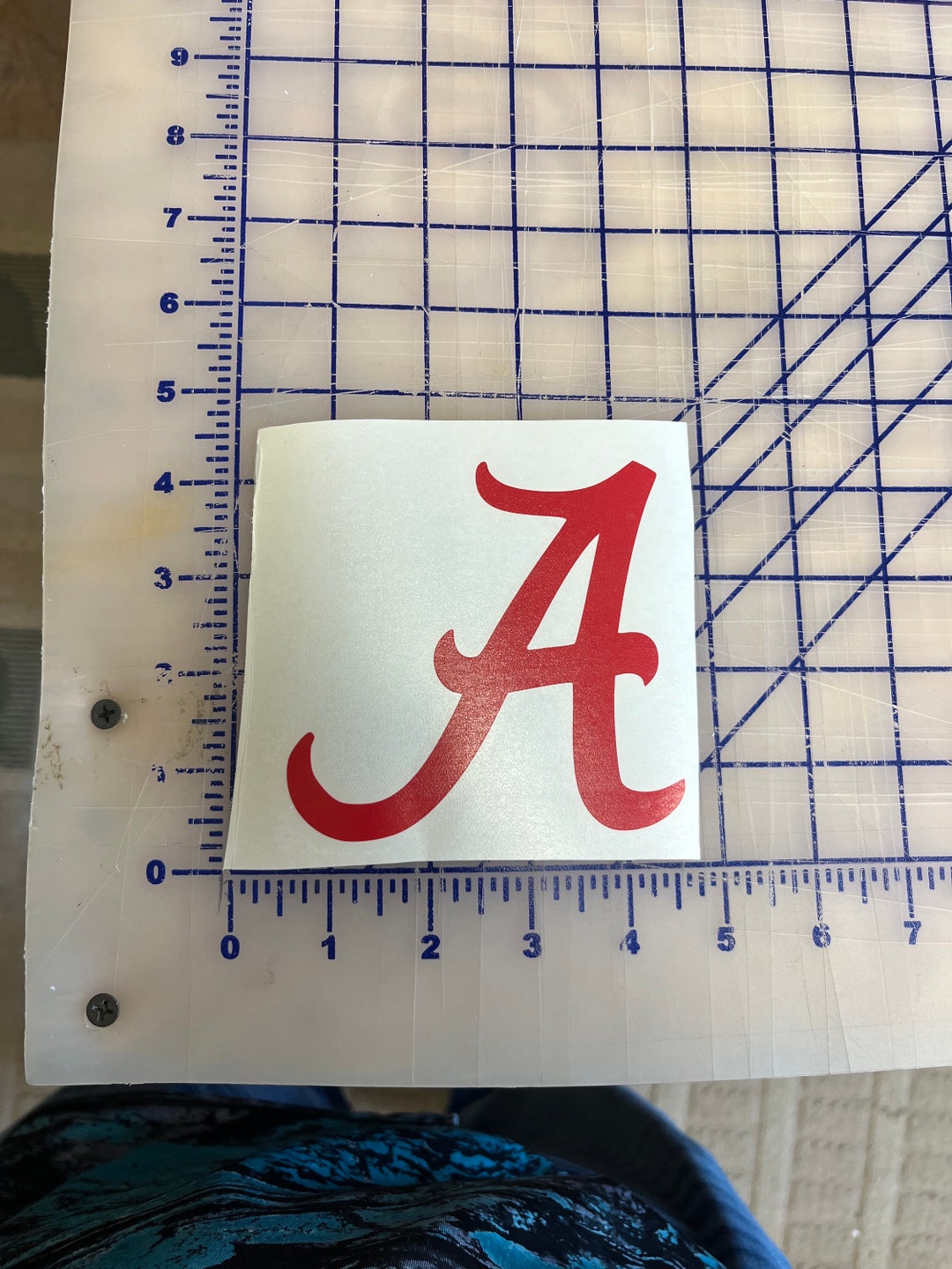 University of Alabama, Alabama A Decal 4inch by 4inch Outdoor Sticker ...