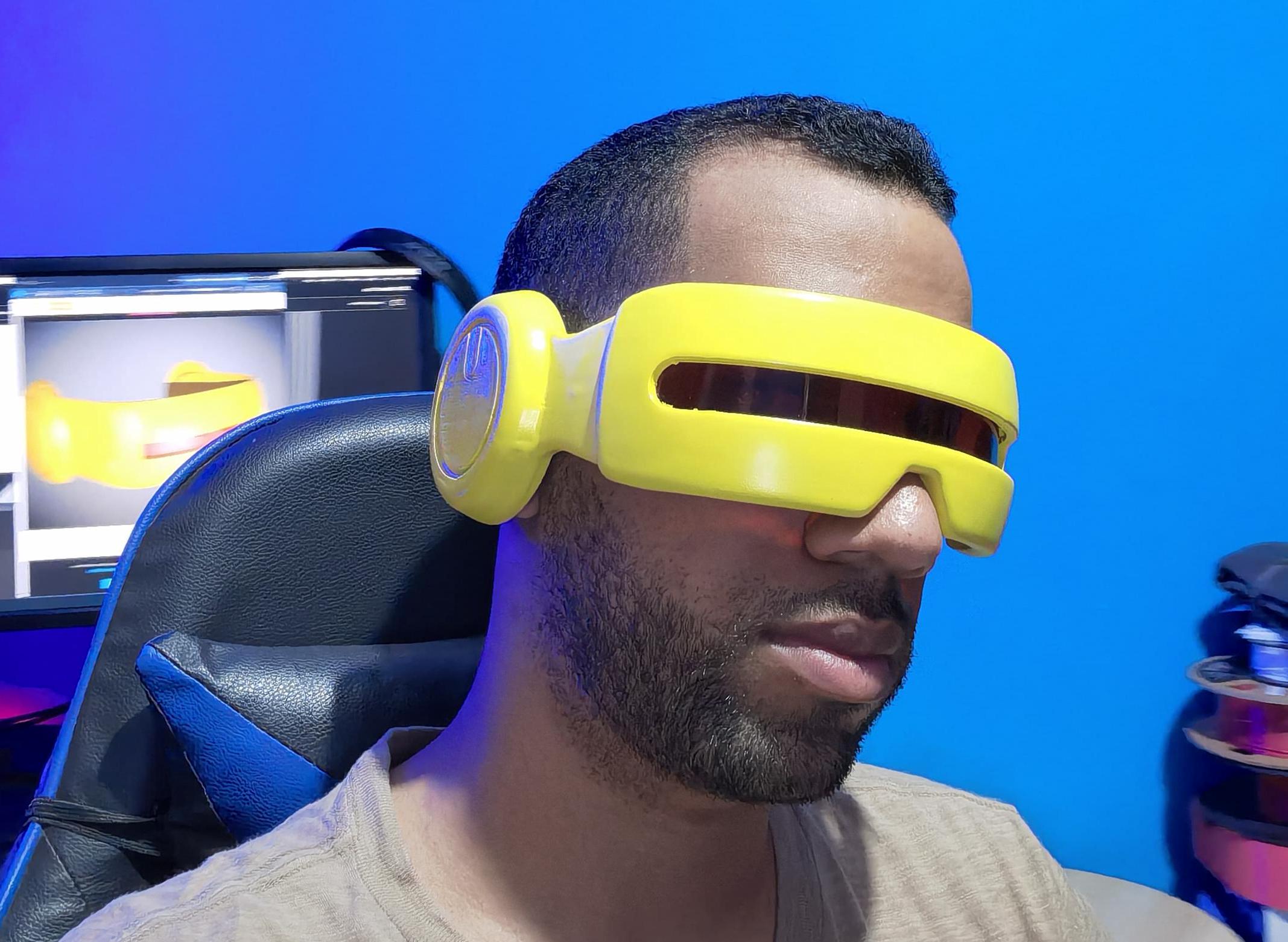 Cyclops Visor - X-men Cosplay / Visera Cyclops '97 - Etsy