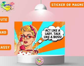 Talk Like a Boss - Etsy