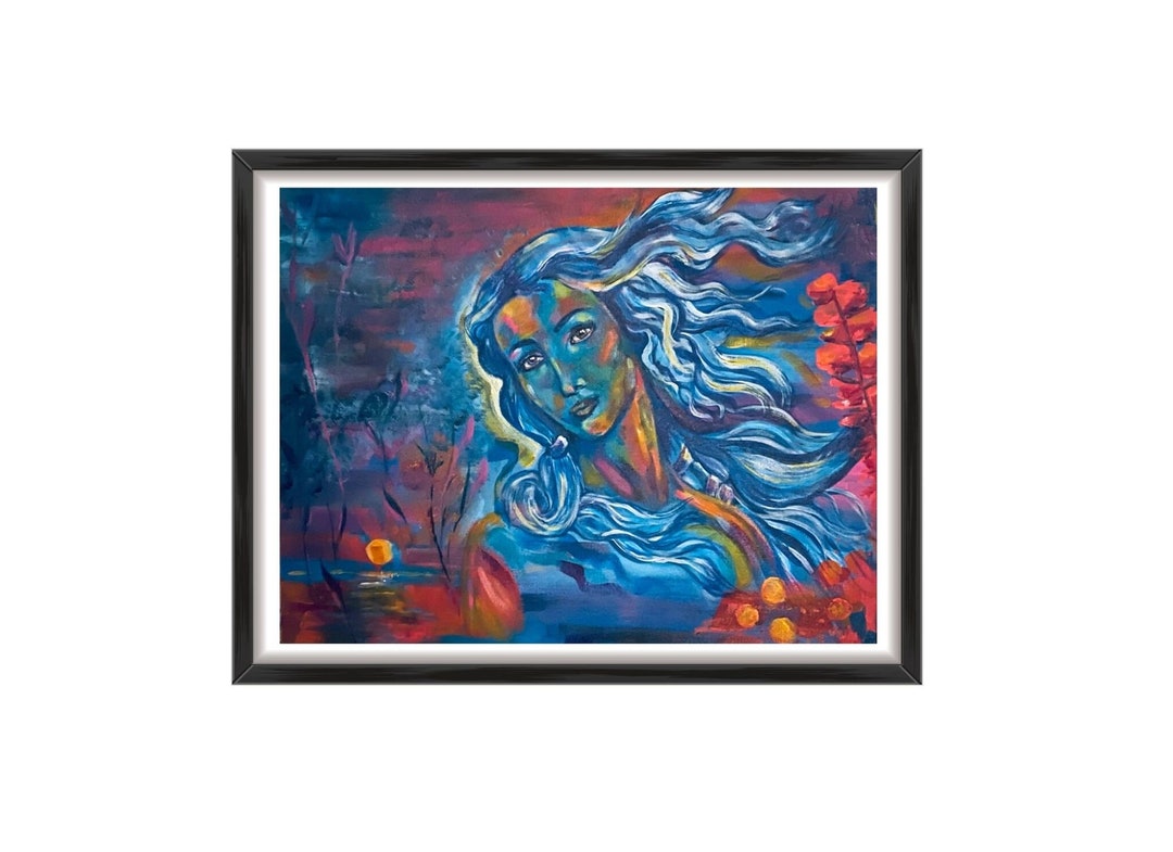 Canvas Print Sandro Botticelli, the Birth of Venus, Birth of Venus ...