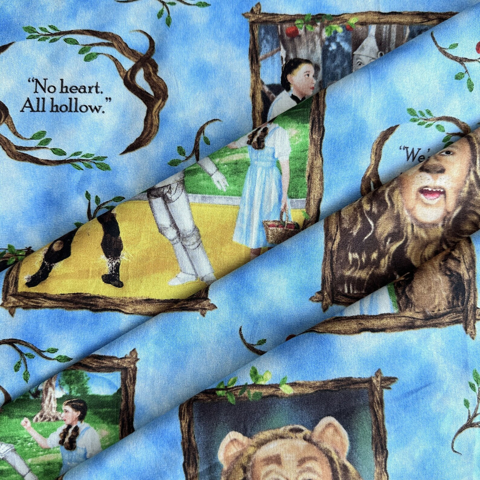 Wizard of Oz Fabric, Wizard of 0z Fabric, Wizard of Oz Material Fabric ...