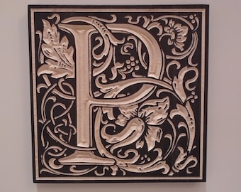 Letter P Wall Art - Etsy