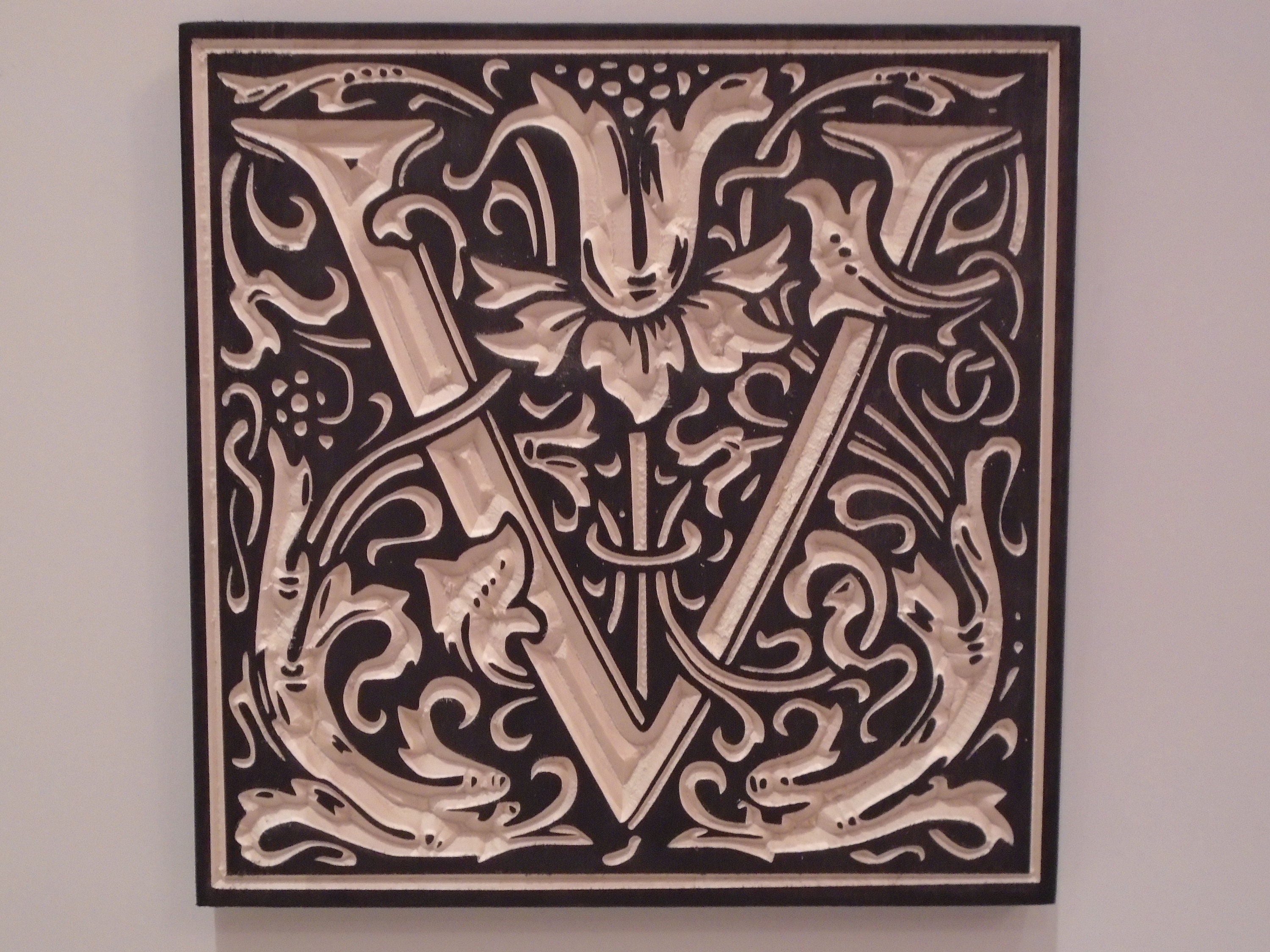 Decorative Letter V