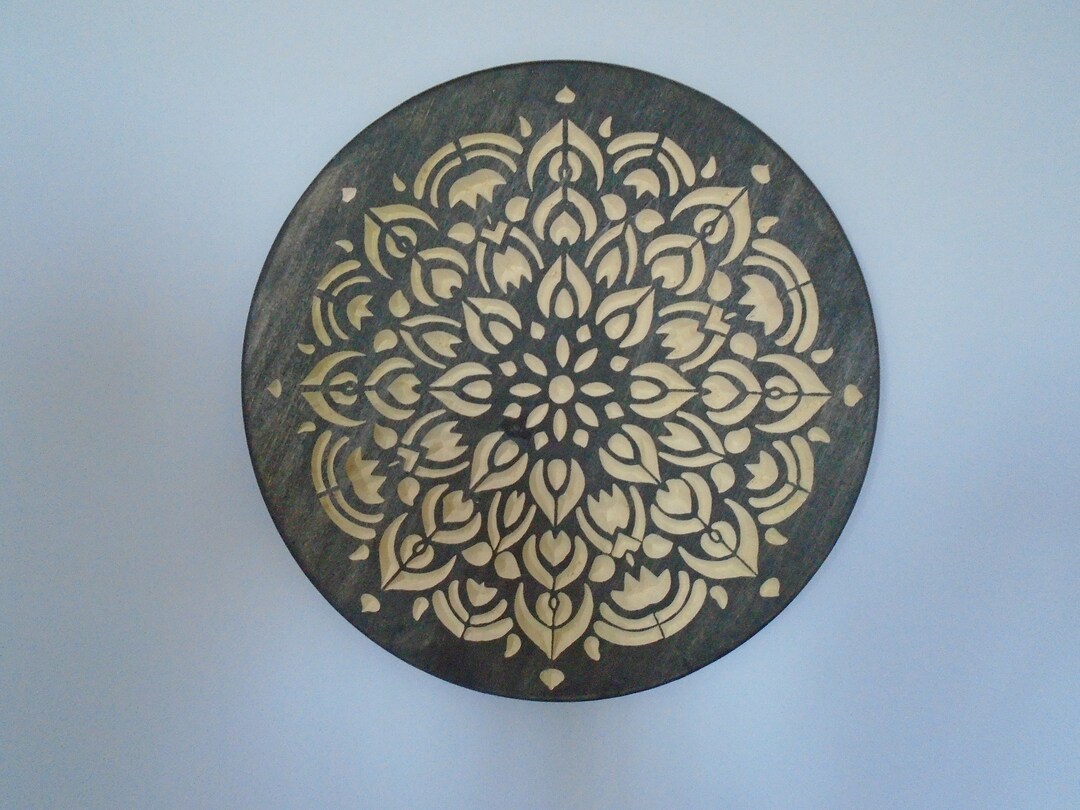 Mandala Design Three, Mandala Engraving, Wood Wall Art, Mandala Decor ...