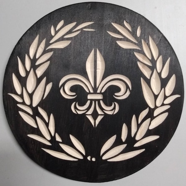 Fleur De Lis Wall Decor - Etsy