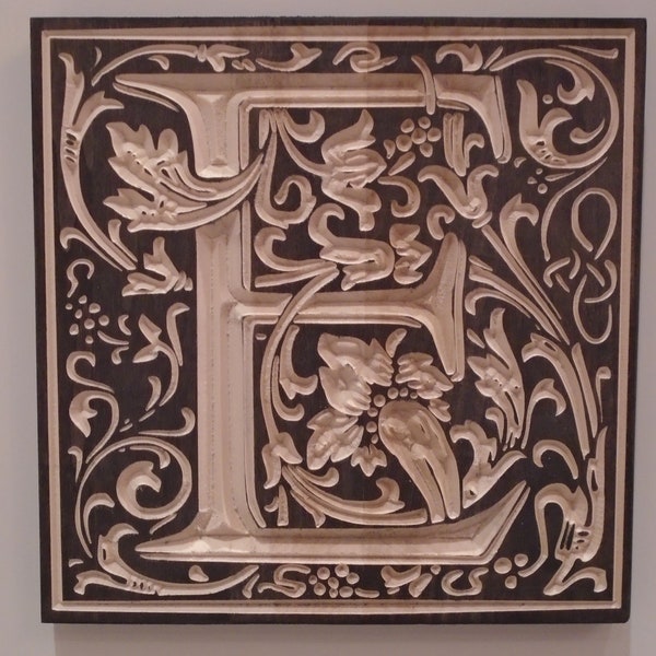 Wooden Letter E - Etsy