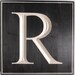 Engraved Letter R, Times New Roman Font, Wood Wall Art, Wood Decor - Etsy