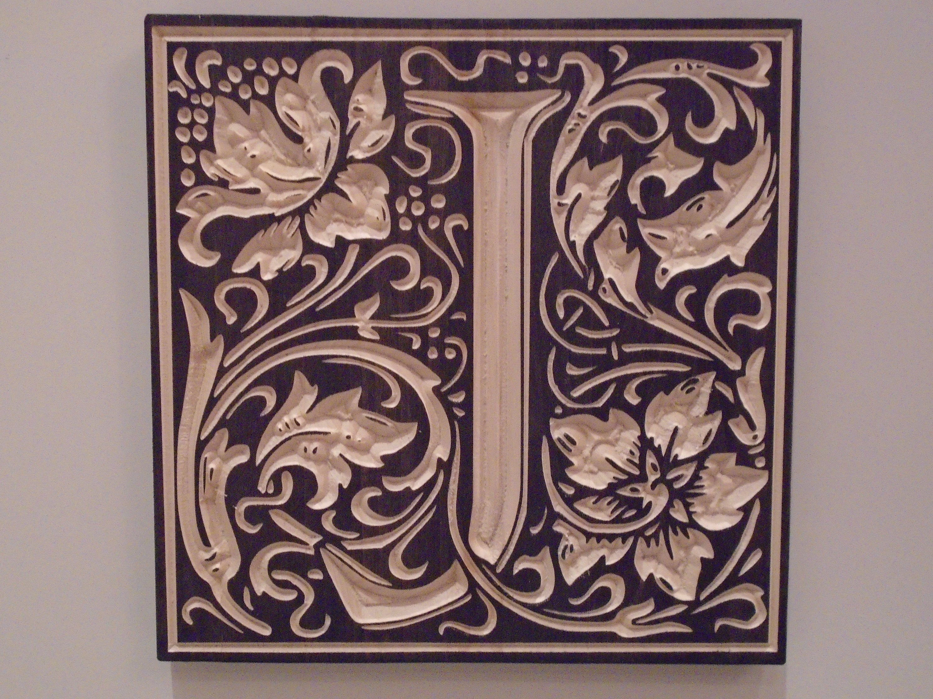 Illuminated Letter J
