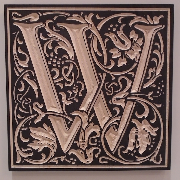 Fancy Letter W - Etsy