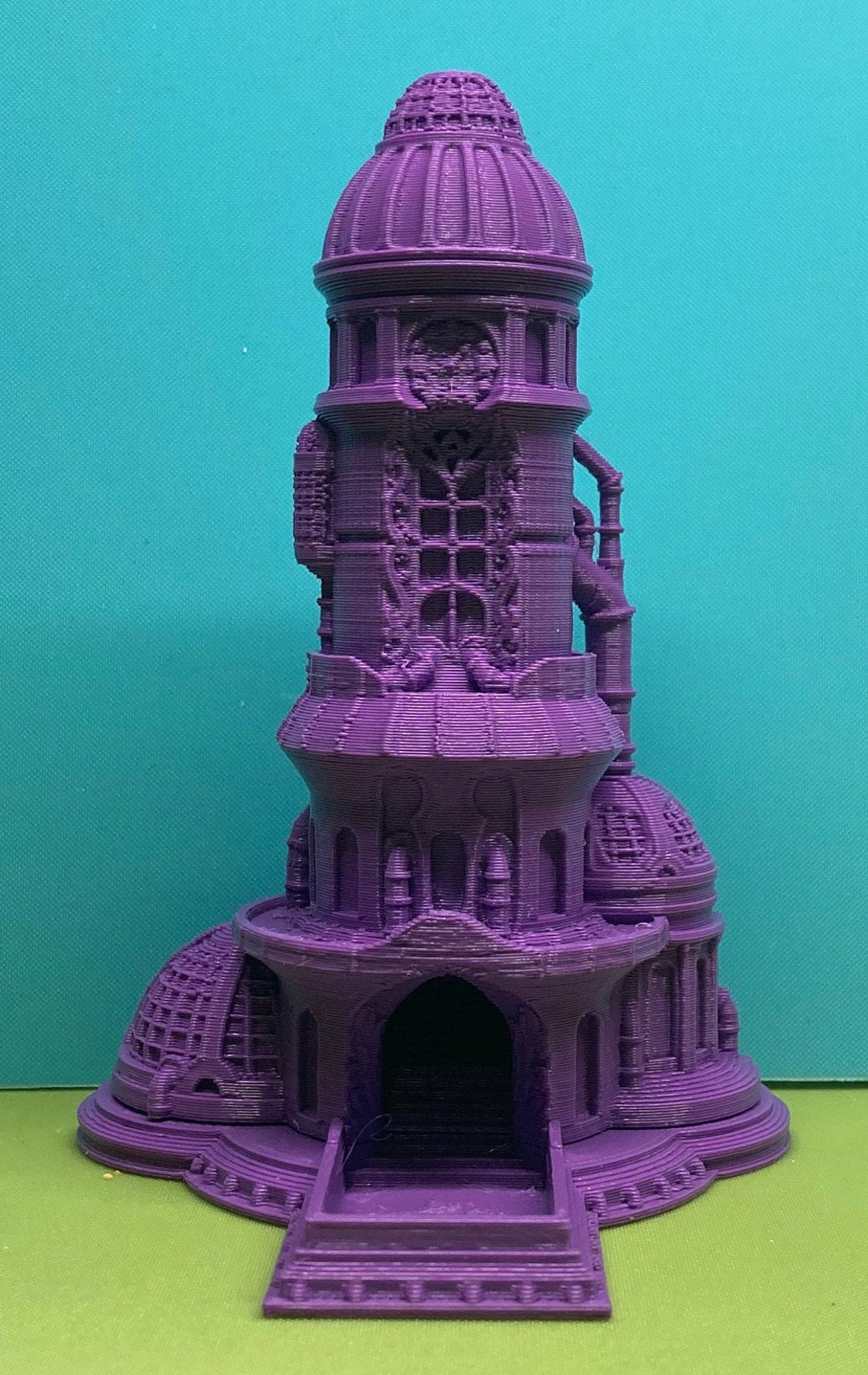 Mini Dice Tower the Steam Tower - Etsy