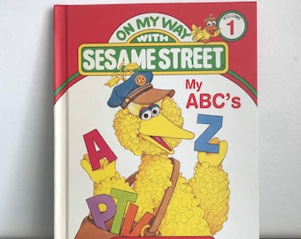 Sesame Street Abc Book - Etsy