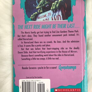 90's Vintage Goosebumps Original Series Paperback Books by R.L. Stine ...