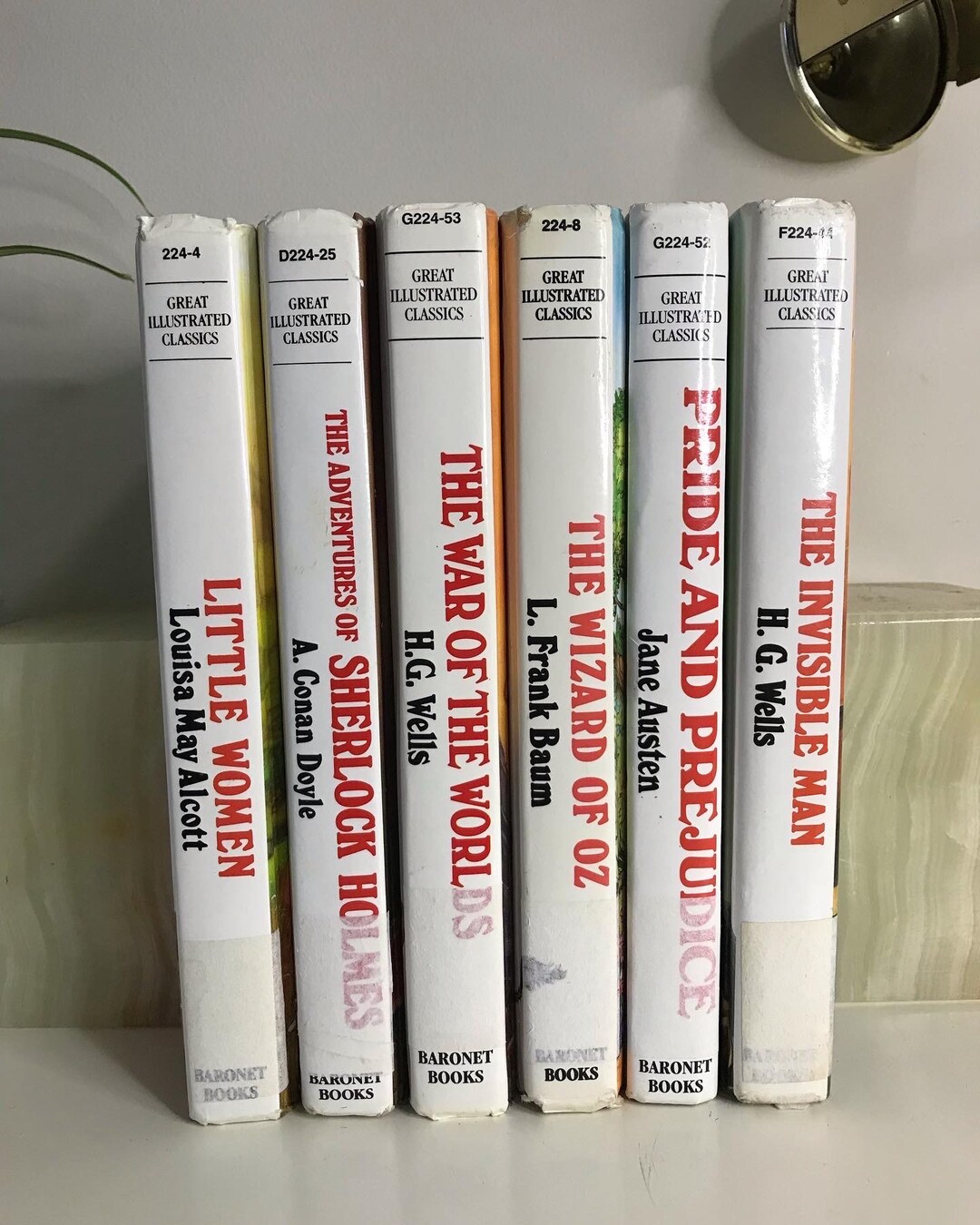 Great Illustrated Classics, Hardcover, Baronet Books, Classic Stories ...