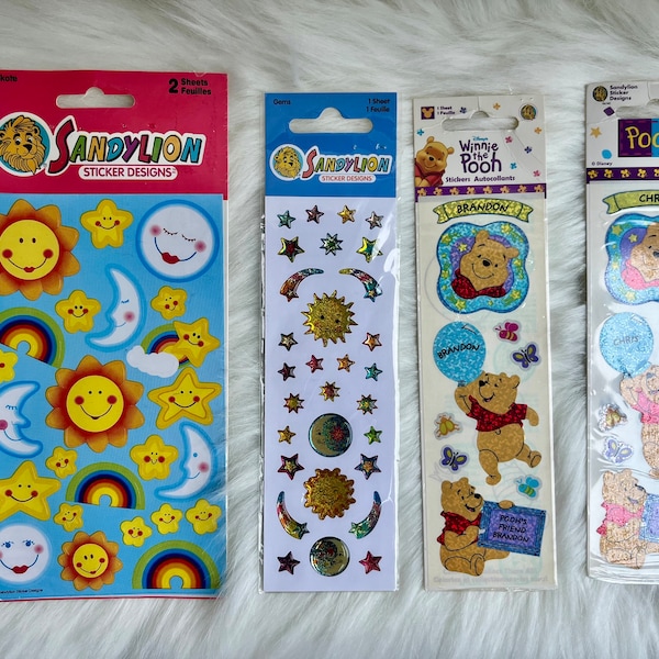 Sandylion Stickers - Etsy UK