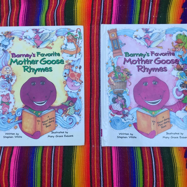 Barney Book - Etsy