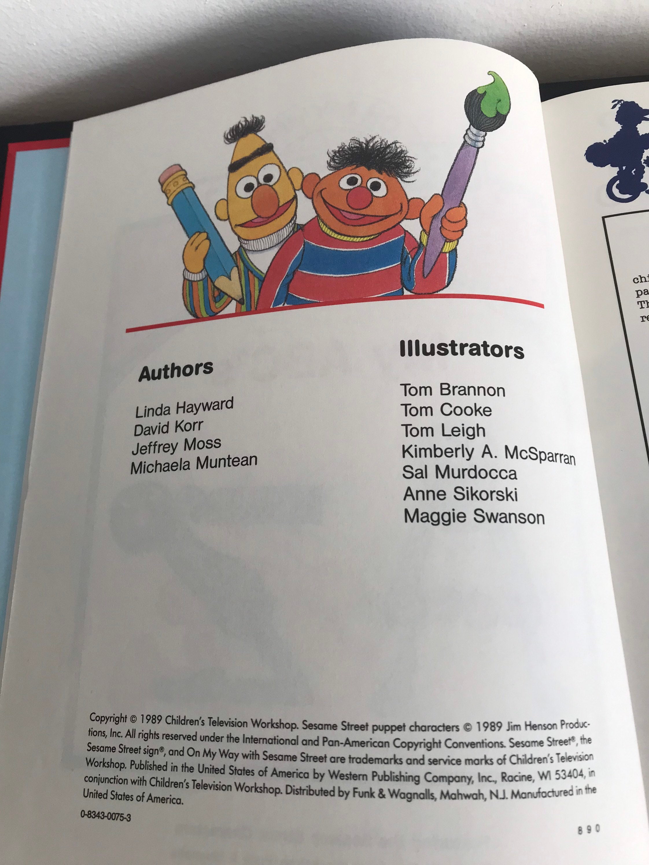 Vintage Sesame Street My Abc's Hardcover Book Big Bird 1989 - Etsy