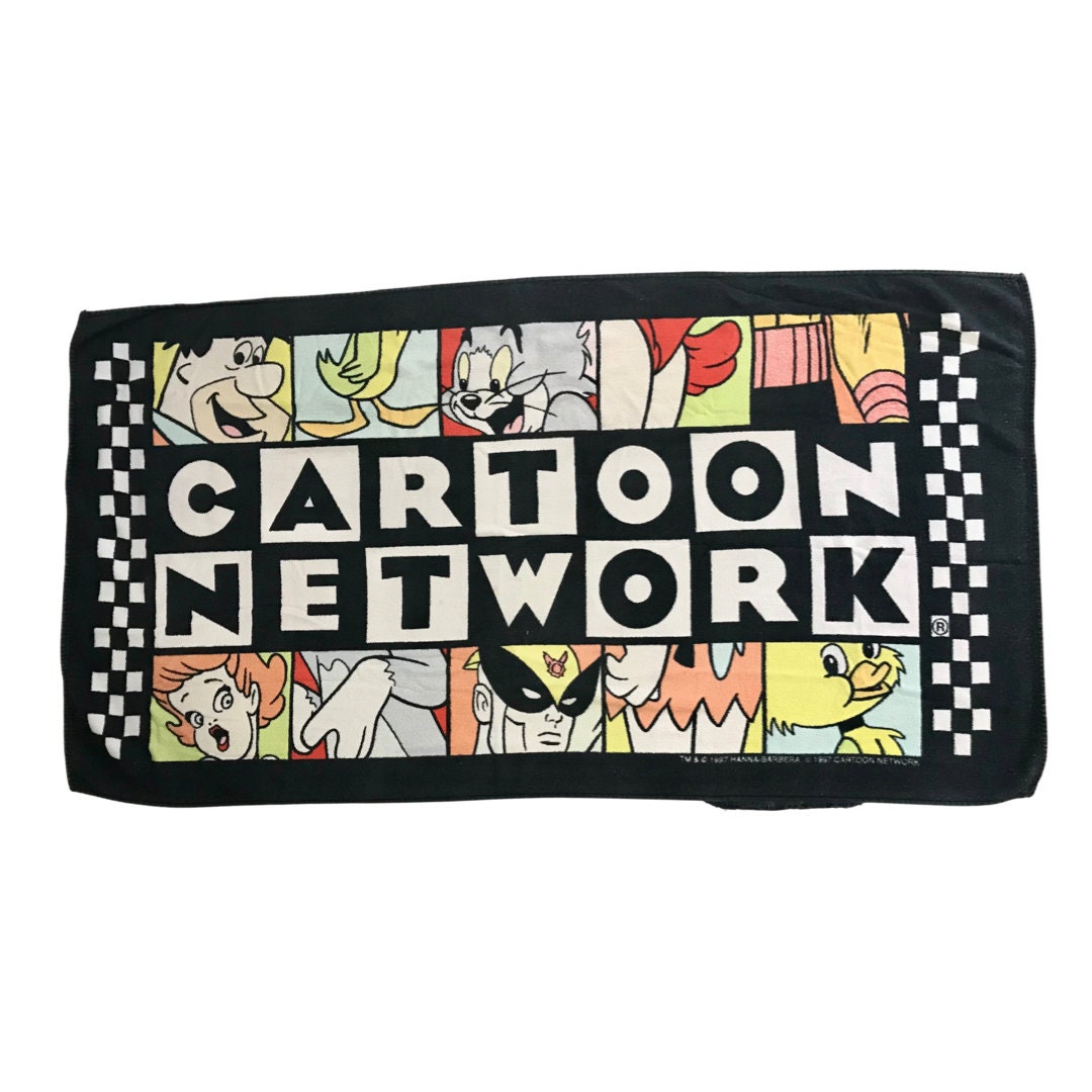 1997 Vintage Hanna Barbara Cartoon Network Beach Towel - Etsy