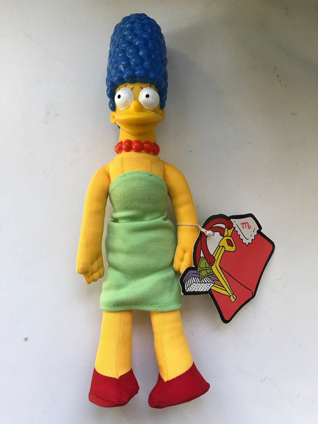 1990 Vintage the Simpsons Collectible Marge Action Figure Doll With ...