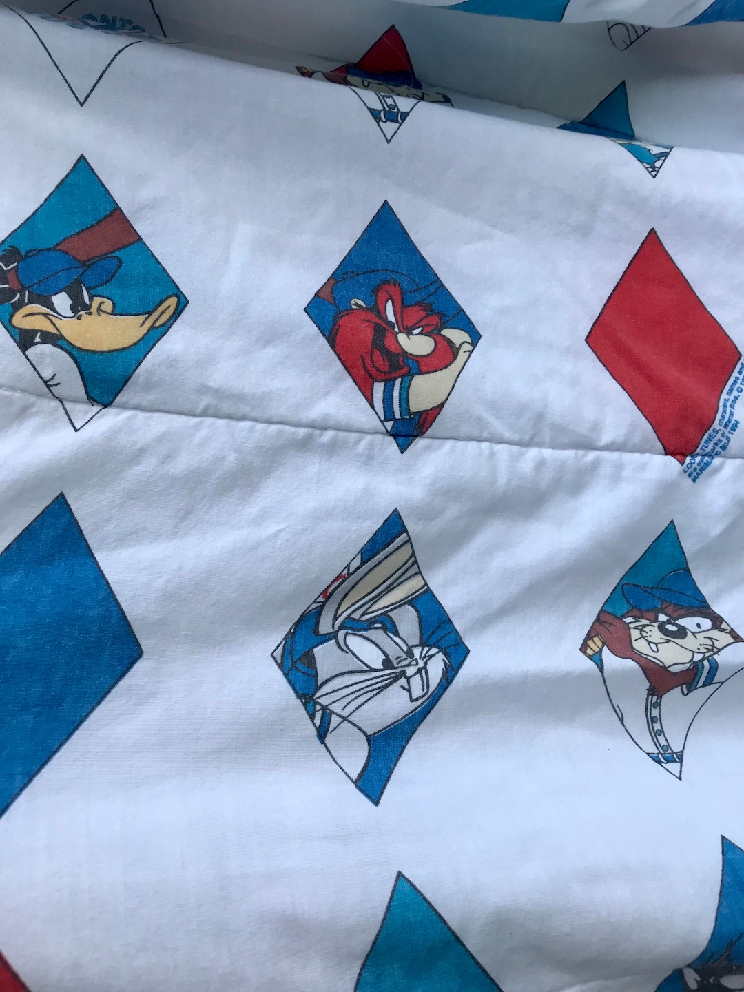 1994 Vintage Looney Tunes X Toronto Blue Jays Twin Comforter - MLB Kids ...