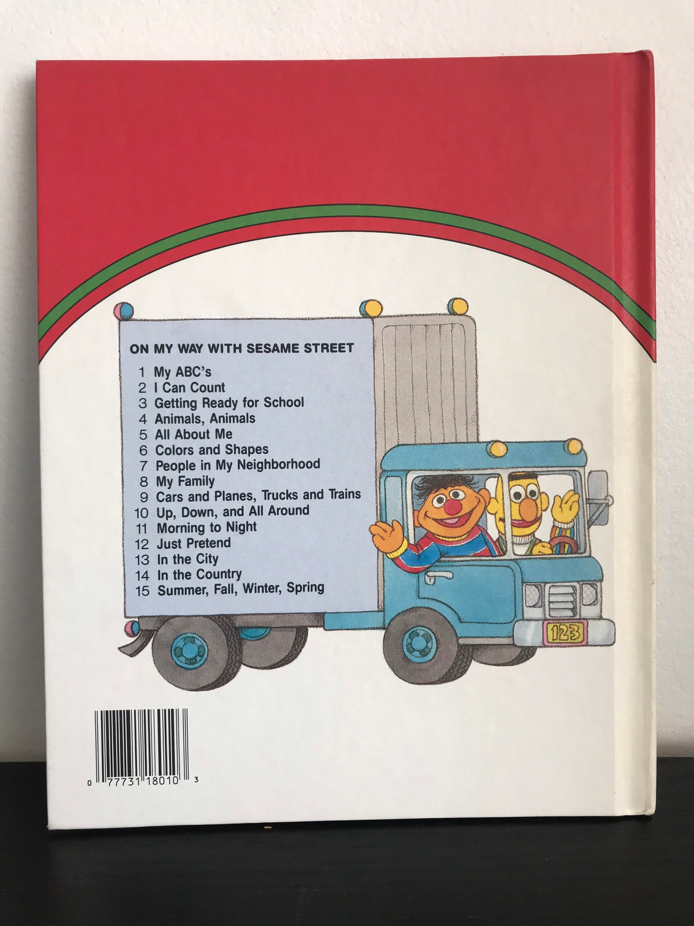 Vintage Sesame Street My Abc's Hardcover Book Big Bird 1989 - Etsy