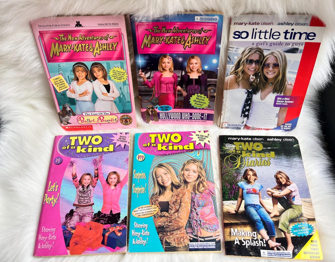 Vintage Kids Books Mary-kate & Ashley Olsen Paperbacks - Two of a Kinds ...