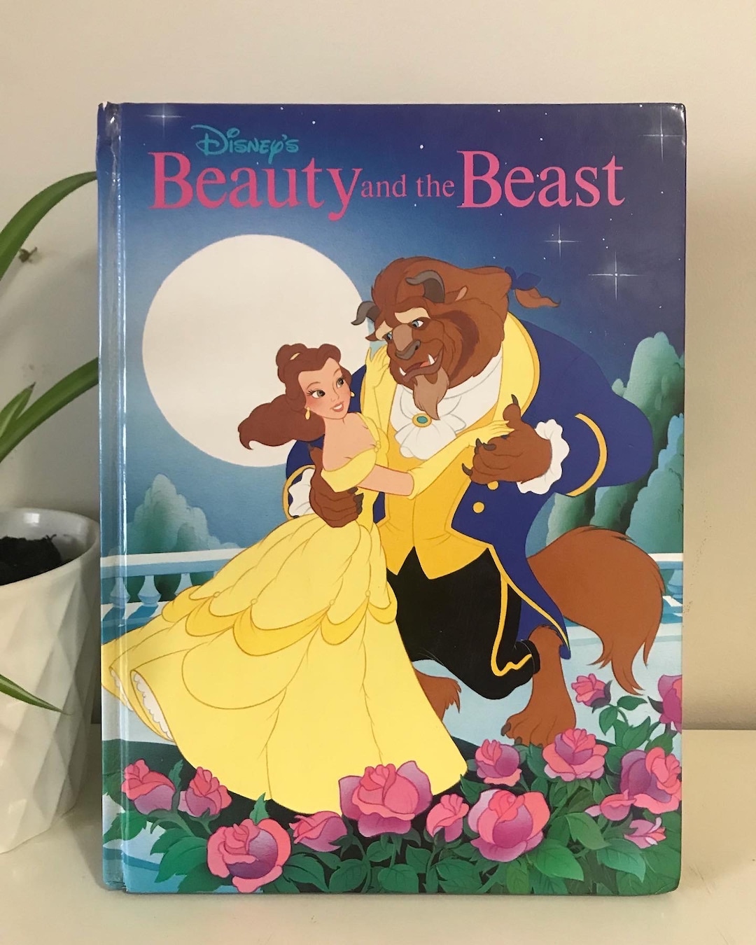 Vintage Large Hardcover Disney Books -beauty and the Beast, Snow White ...