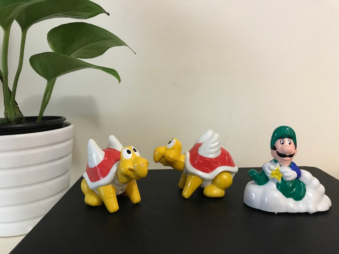 1989 Nintendo Mcdonald's Happy Meal Toys, Koopa Paratroopas and Luigi ...