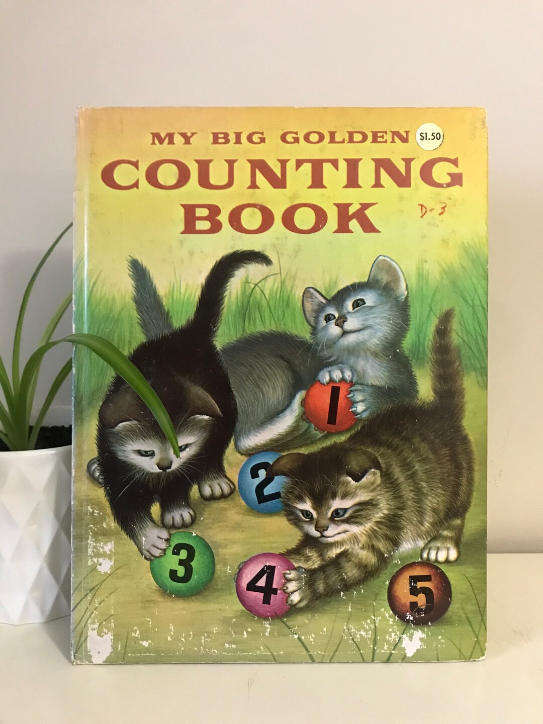 Vintage Hardcopy My Big Golden Counting Book by Lilian Moore, Pictures ...