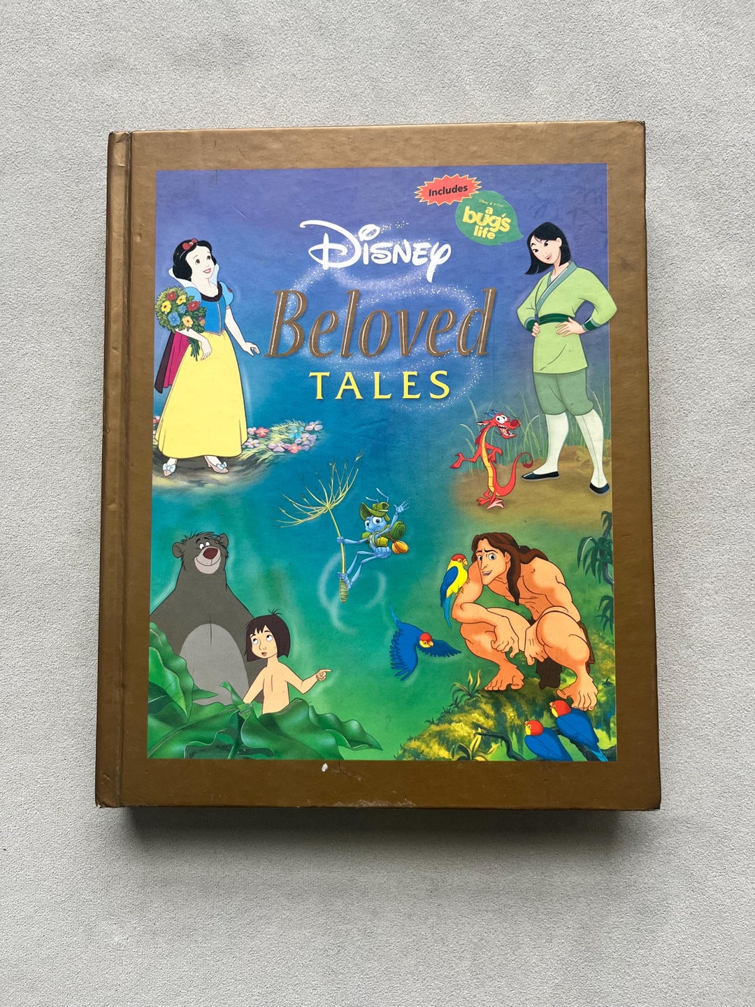 Vintage Disney Beloved Tales Hardcover Book - the Lion King, Simba's ...