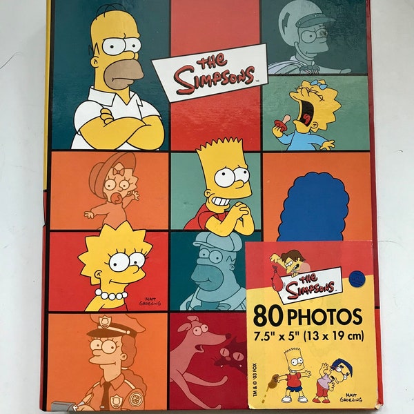 Simpsons Photo Album - Etsy