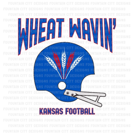KU Jayhawks SVG Kansas Football Wave the Wheat SVG Download - Etsy